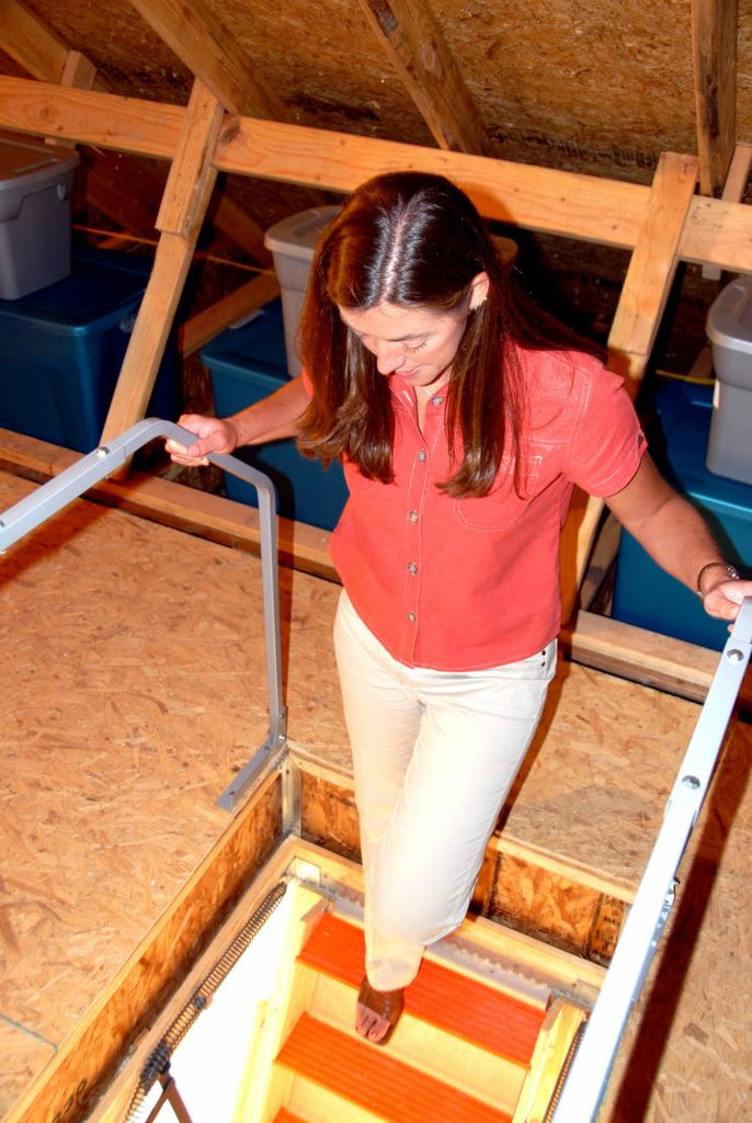 VERSA RAIL MODEL 60 ATTIC LADDER SAFETY RAIL – Versalift Attic